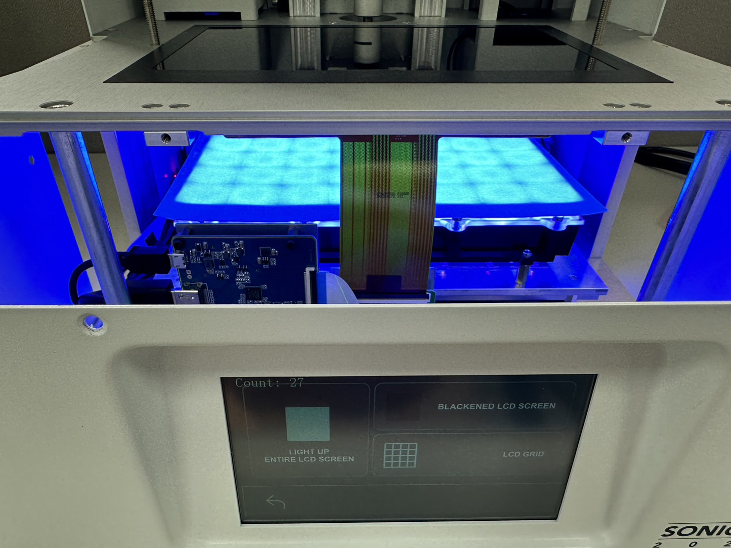 [Sonic XL 4K 2022] Checking the LED – Phrozen Dental Help Center