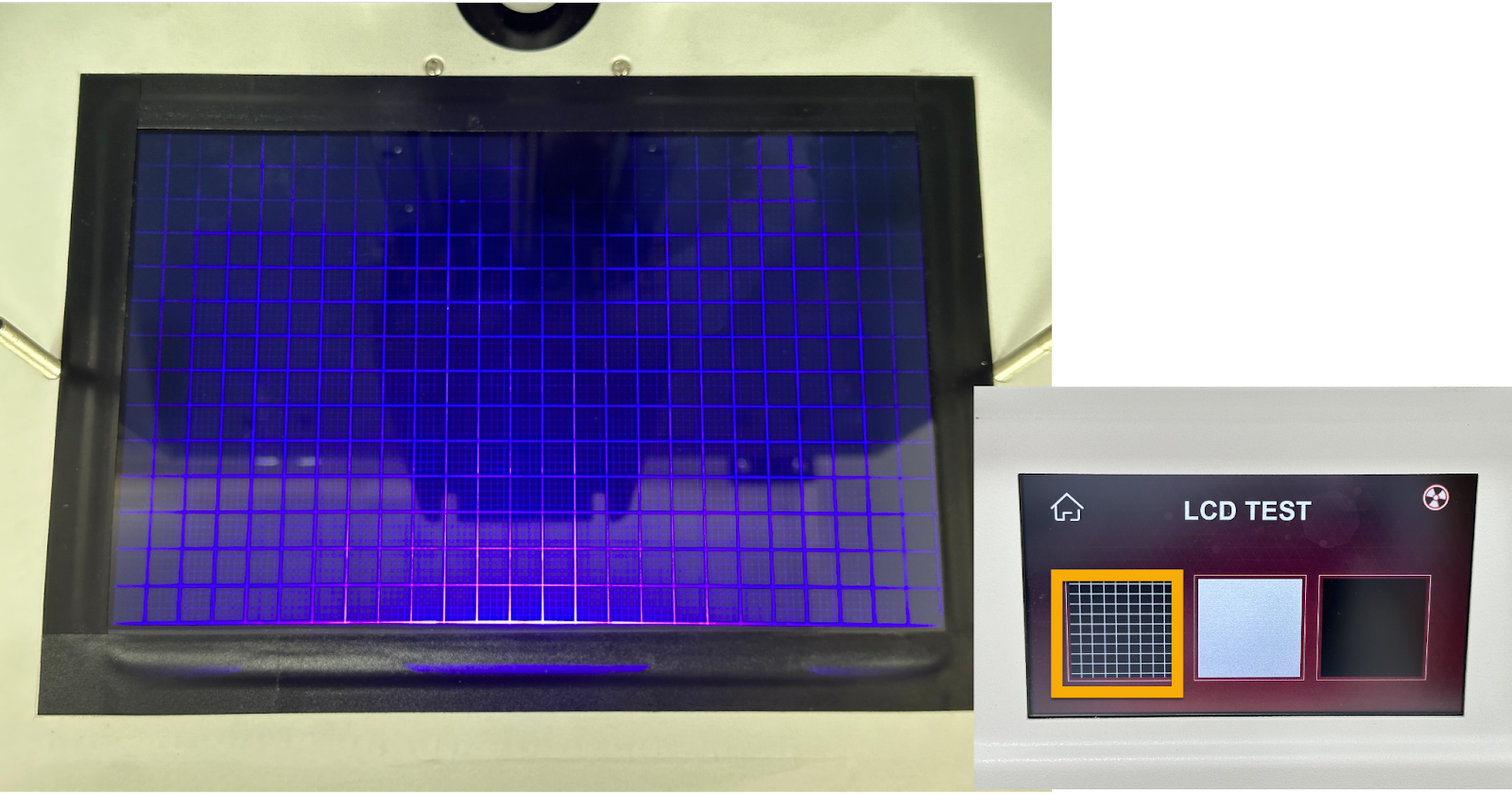 [Sonic XL 4K] How to Run the LCD Test – Phrozen Dental Help Center