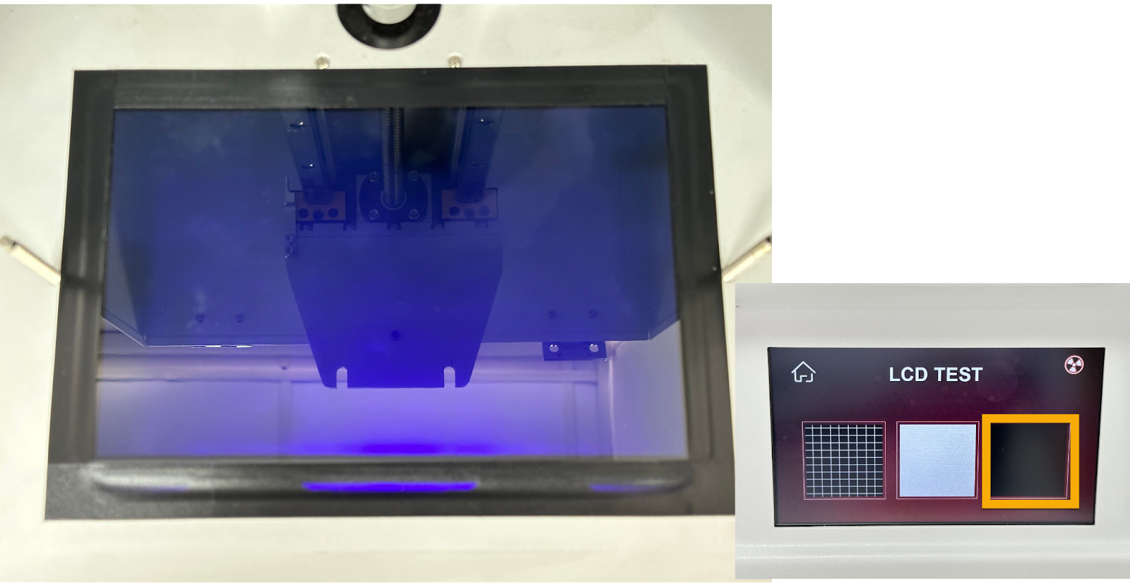 [Sonic XL 4K] How to Run the LCD Test – Phrozen Dental Help Center